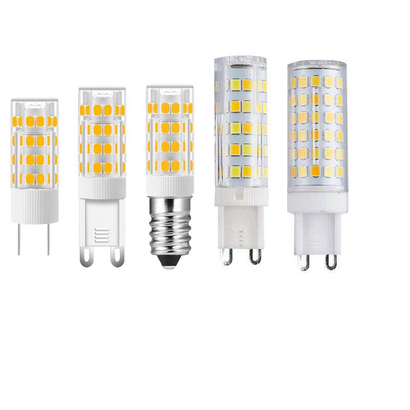 Ceramic LED Bulb Lamp Light G4 G9 AC 220V 3W 5W 7W 9W 12W High Brightness Spotlight | Shopee ...