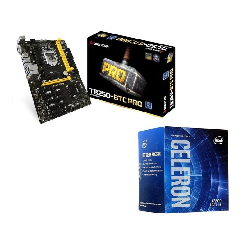 BIOSTAR TB250 BTC PRO Motherboard-(12 PCIE GPU) | Shopee Malaysia