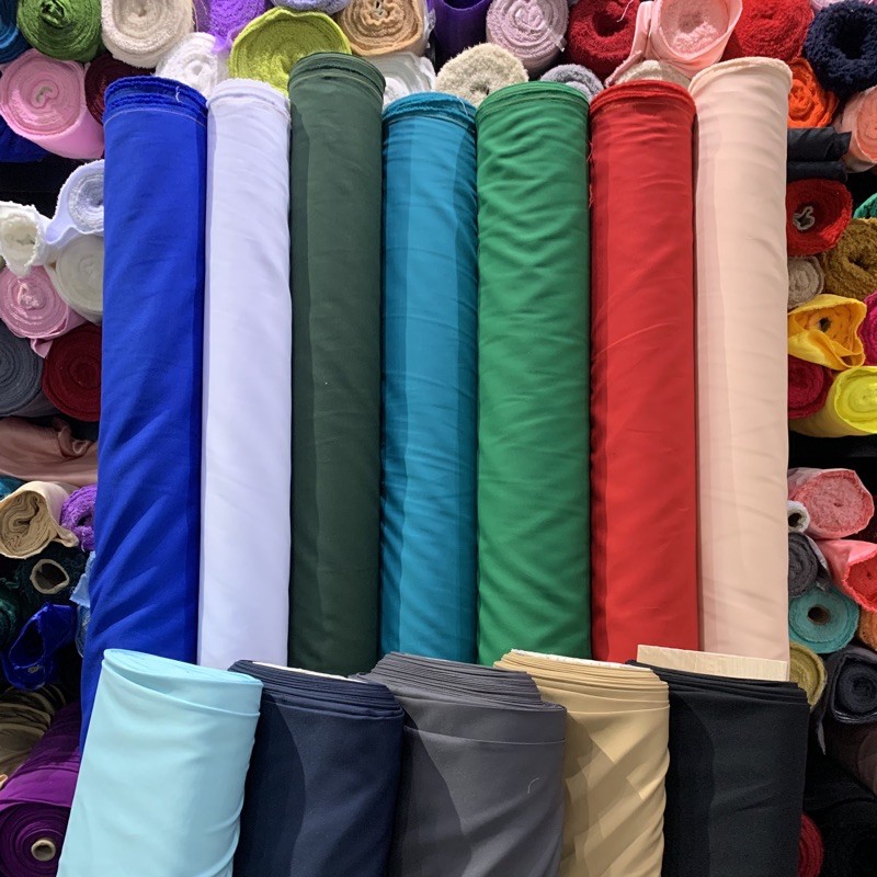 Plain Curtain Cloth Tela 60” (Per Yard) | Shopee Malaysia