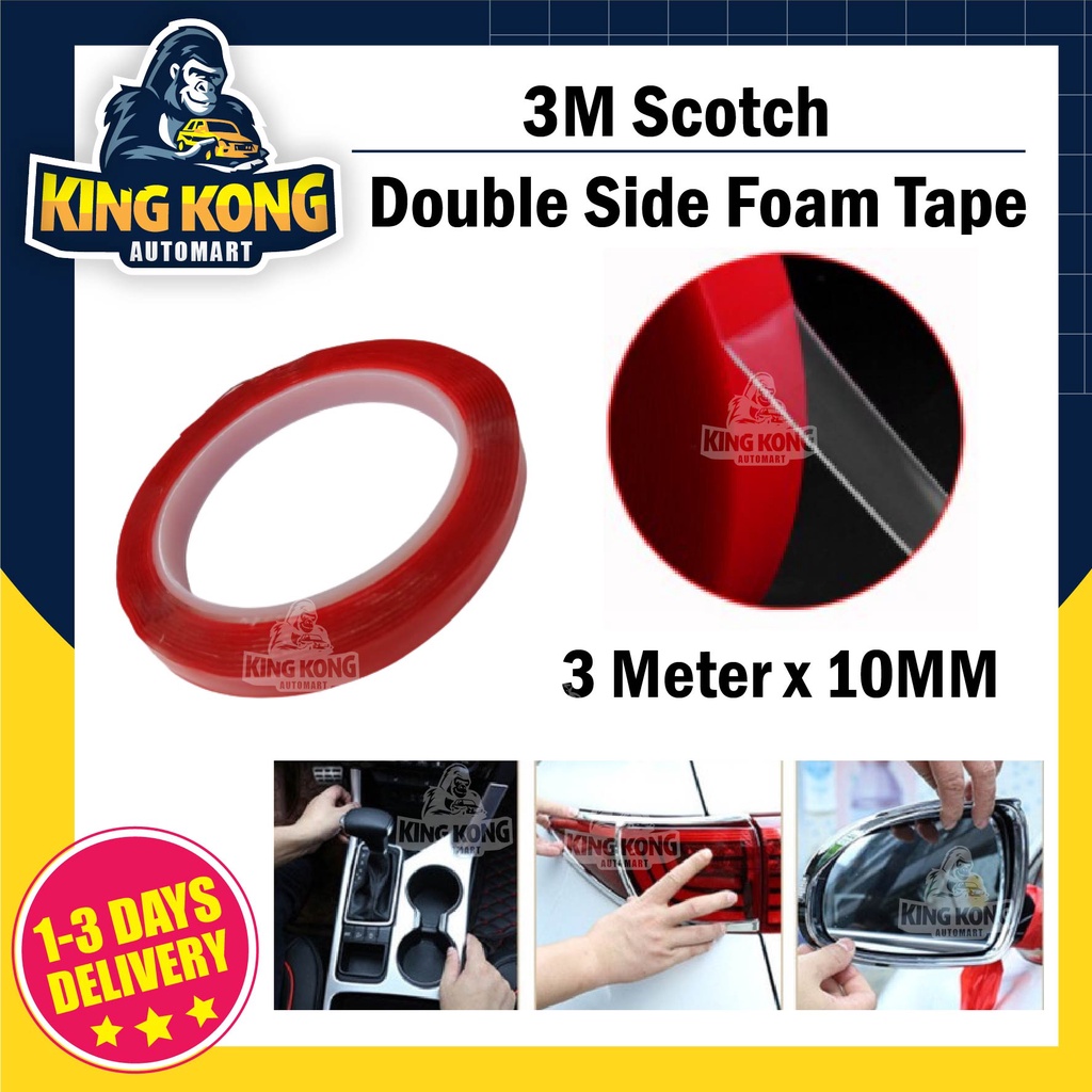 3M Super Strong Permanent Double Sided Super Self-Adhesive Sticky ...