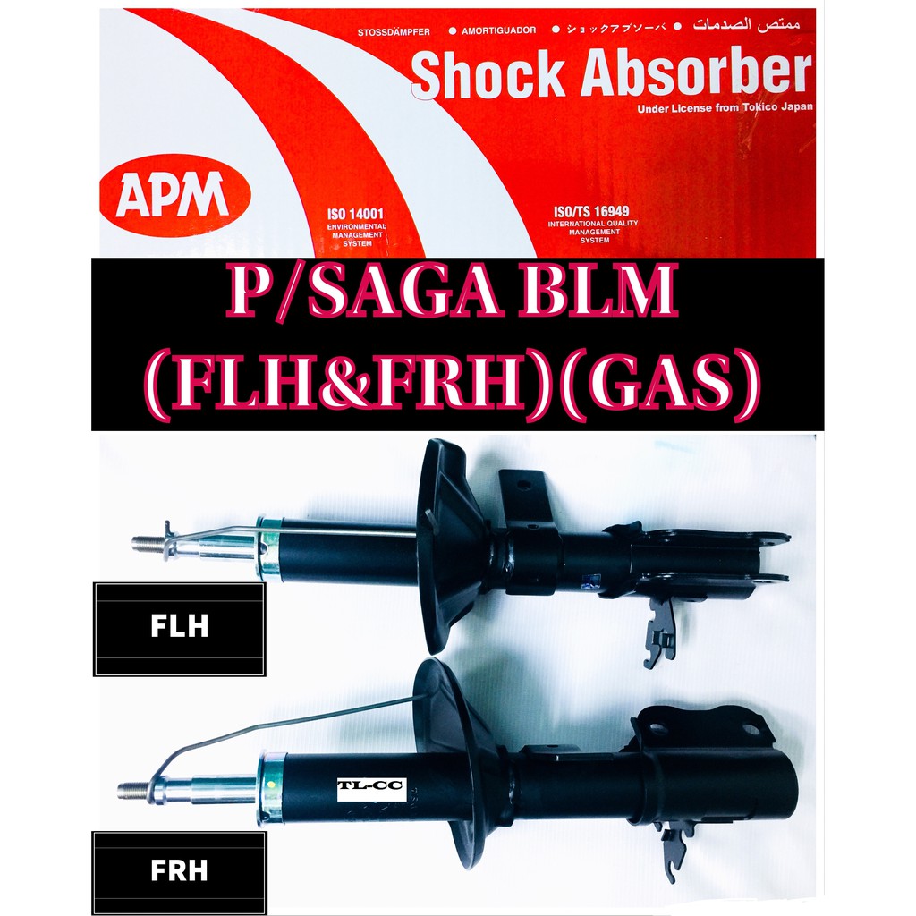 APM ABSORBER PROTON SAGA BLM (FRONT) (GAS) | Shopee Malaysia