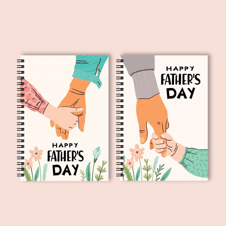 100pgs Father's Day A5 Notebook / Journal Book / Buku Tulis / Buku Nota ...