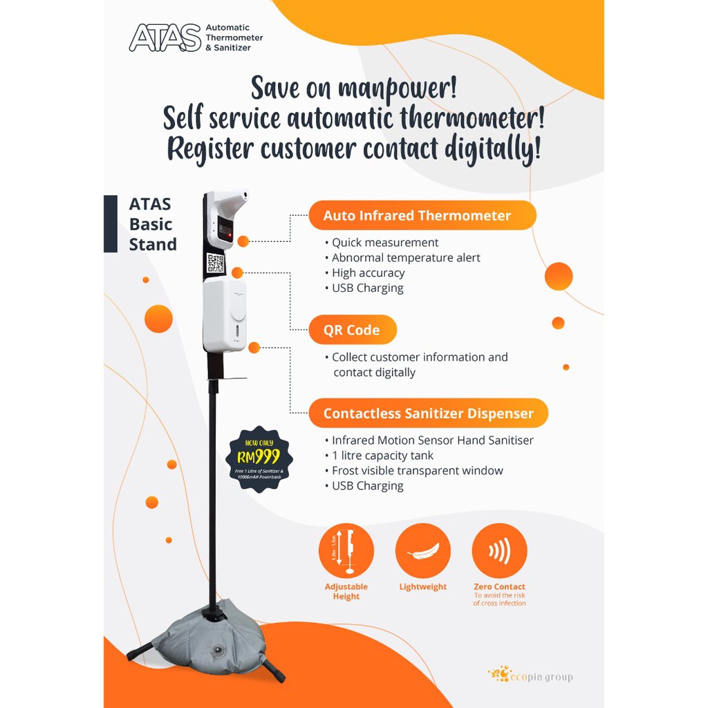 Infrared Thermometer Stand | Shopee Malaysia