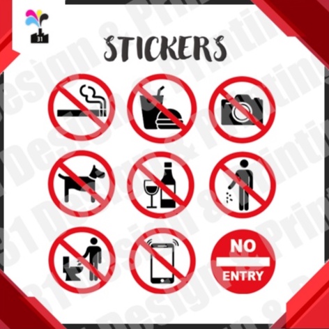 Cancel sign no signs label sticker no smoking food camera pet alcohol ...