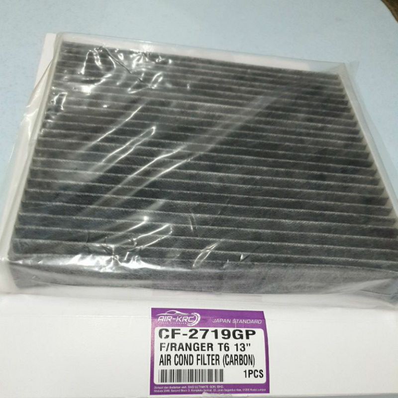 FORD RANGER T6, T7, MAZDA BT50 AIR COND CABIN FILTER (CARBON) | Shopee ...