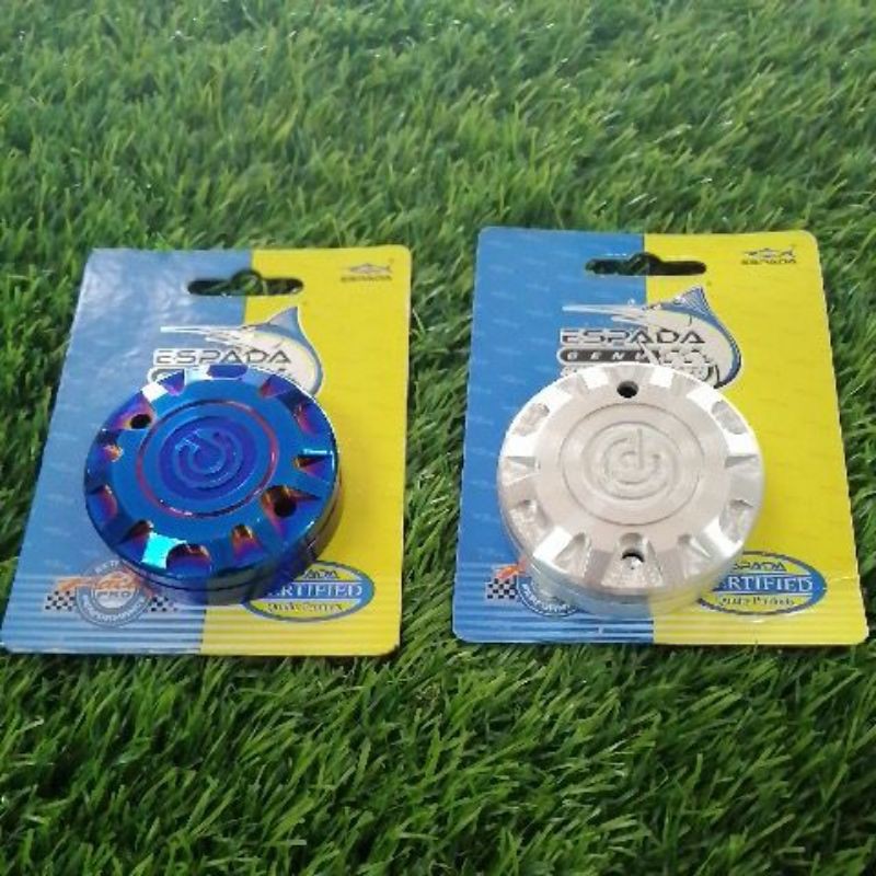 MASTER PUMP OIL CAP TITANIUM BLUE/SILVER | Shopee Malaysia