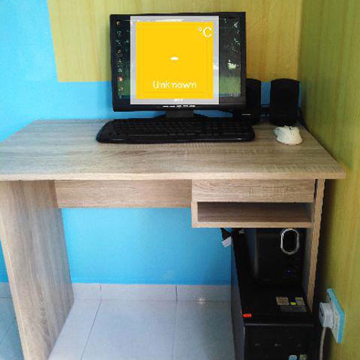 Study Table with Drawer 3 Feet / Meja Belajar 3ft /Writing Desk /Study ...