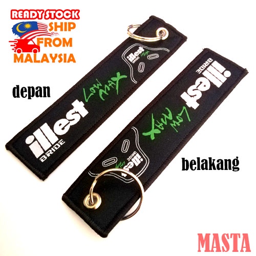 Keychain Motor/Kereta (Ring) | keychain Kain fabric keychain honda ...