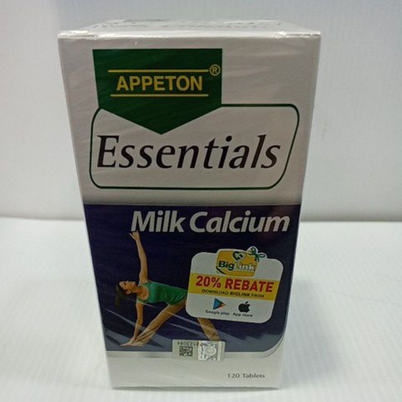 Appeton Essentials Milk Calcium (120tabl) | Shopee Malaysia