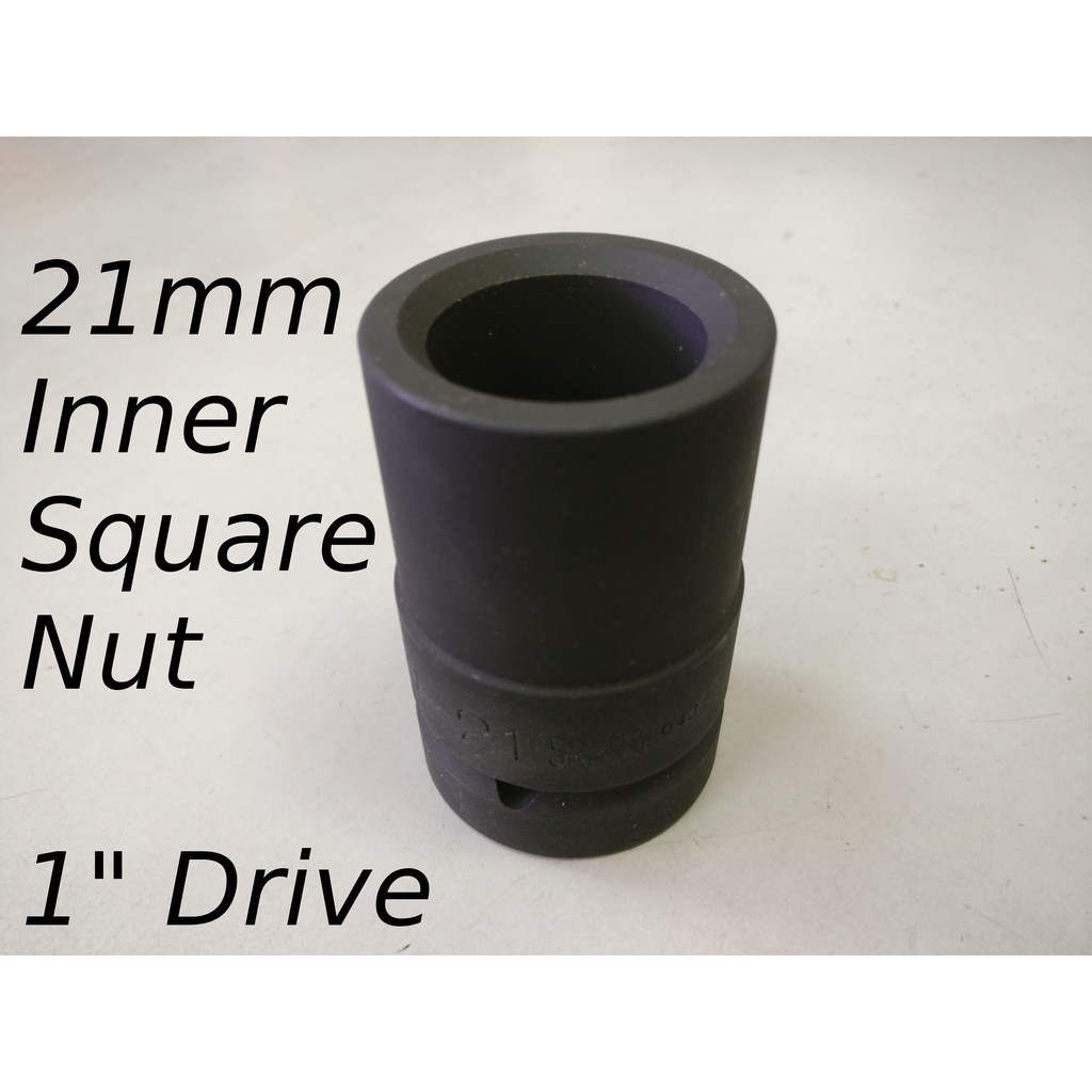 Inner Square Nut Impact Socket 21mm 1" Drive FPC Japan | Shopee Malaysia