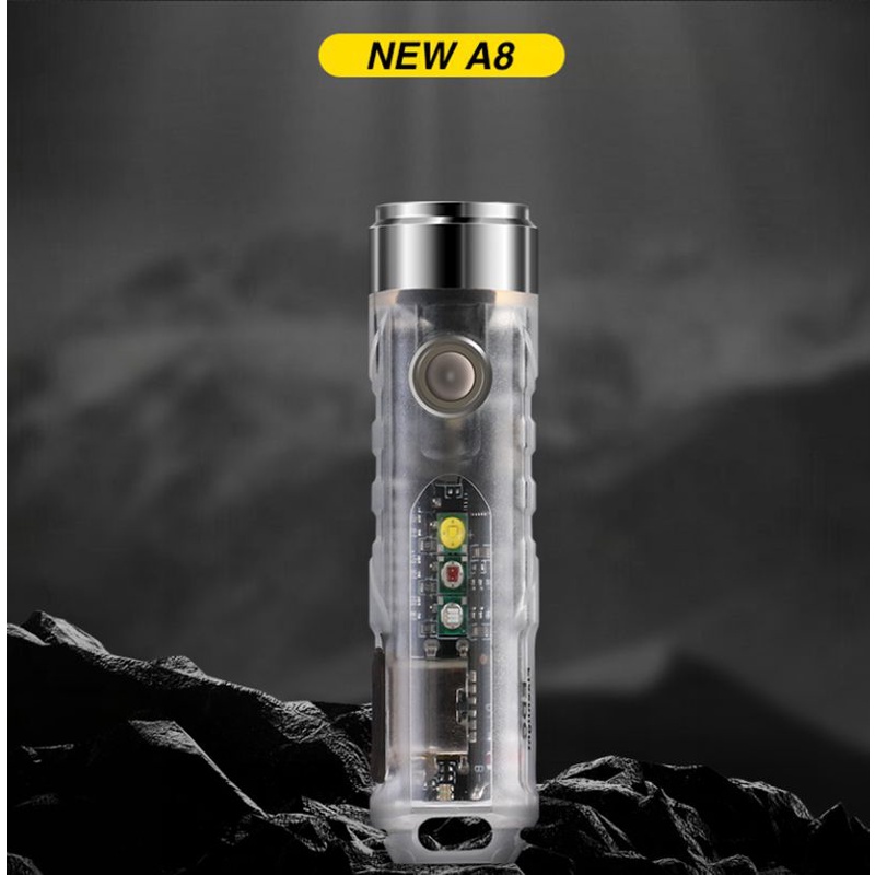 Original RovyVon New A8 Mini Flashlight With SST20 LED Highlight ...
