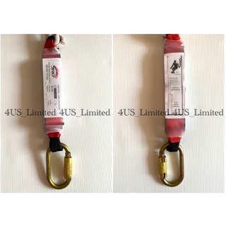 SRO Full Body Harness Fall Protection With 2M Polyamide Lanyard Large Hook & Absorber | Shopee ...