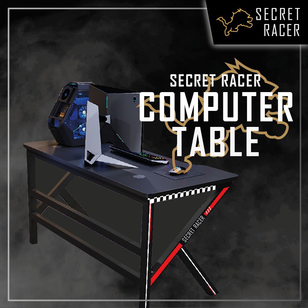 Secret Racer™ Computer Table E-Sports Gaming Table Secret Racer Series ...