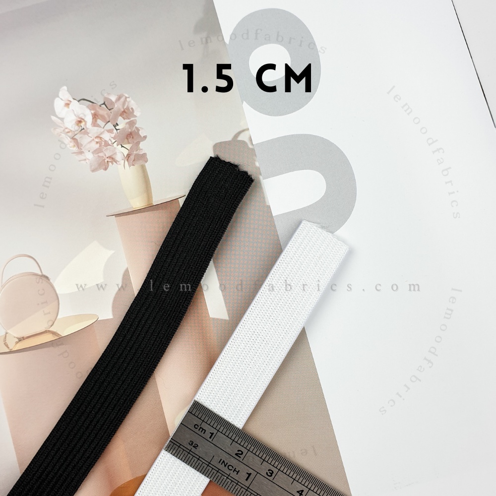 Soft Elastic Band Polyester Elastic Band Getah Kain Lembut Getah ...
