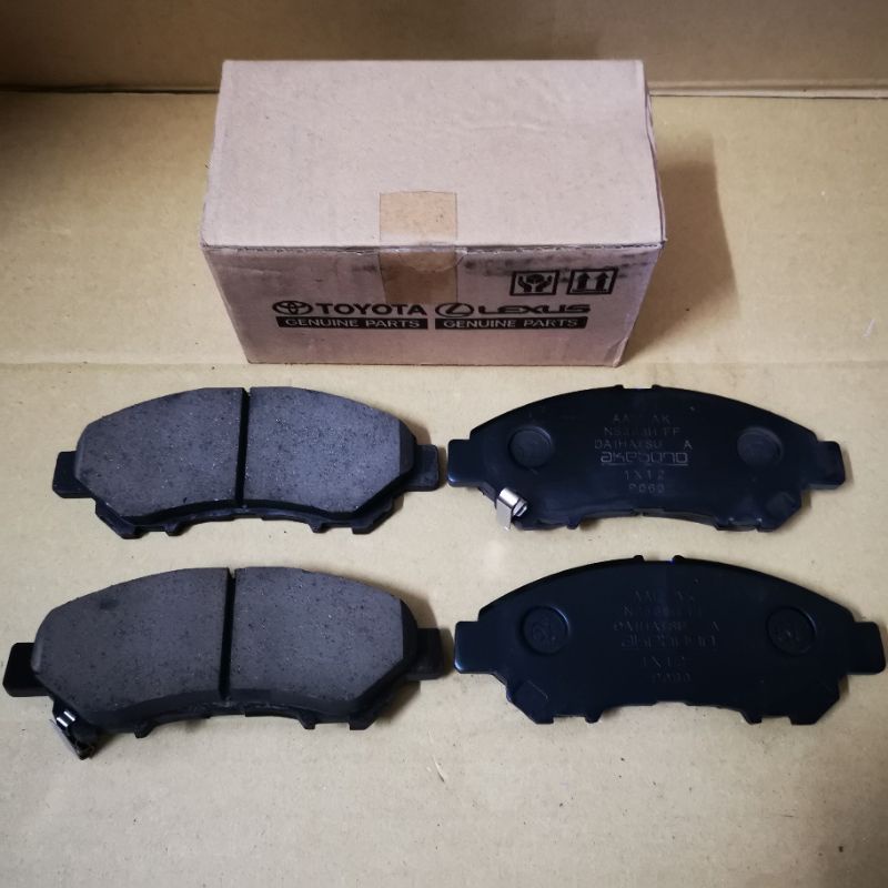 Toyota Rush F850 / Aruz Brake Pad Front 04465-BZ250 (Original) | Shopee ...