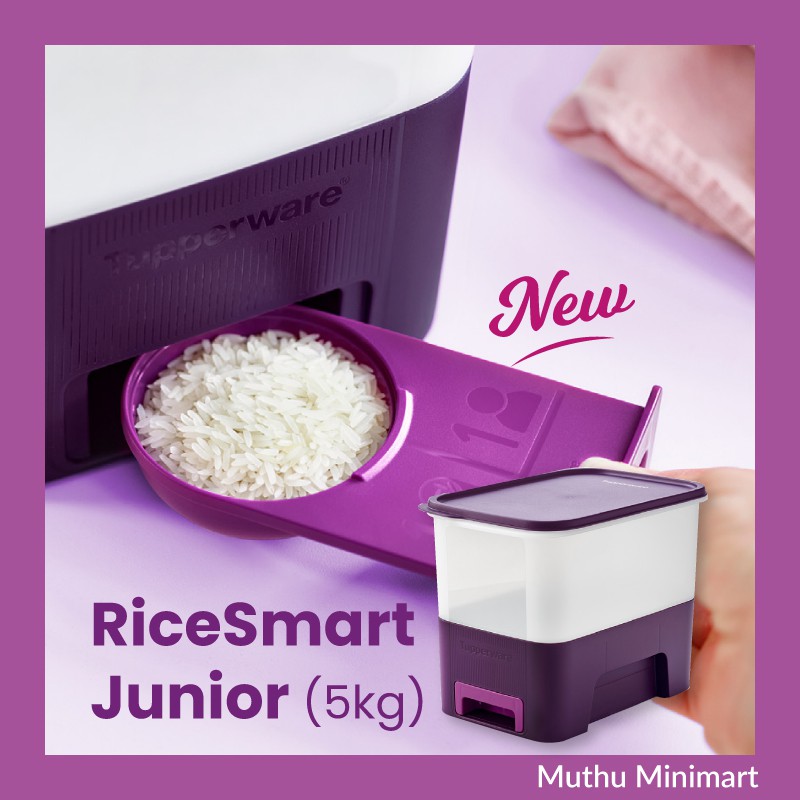 Original Tupperware | RiceSmart Junior Rice Container Rice Storage Rice ...