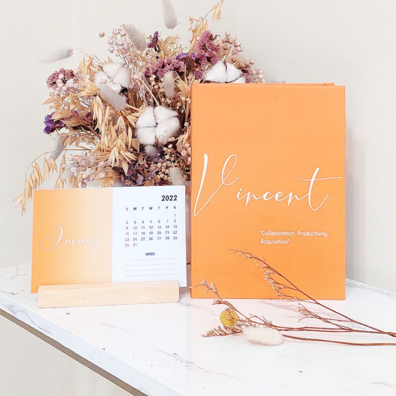 [Unitist Set] Custom A5 Hardcover Notebook/Doff Aesthetic Notebook/2024 ...
