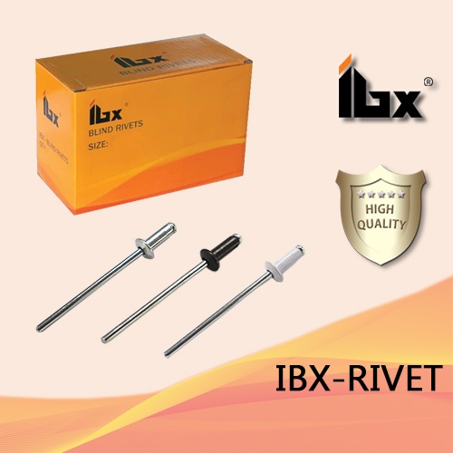 IBX® RIVET | Blind Rivets | Silver | Brown | White | Black | Shopee ...
