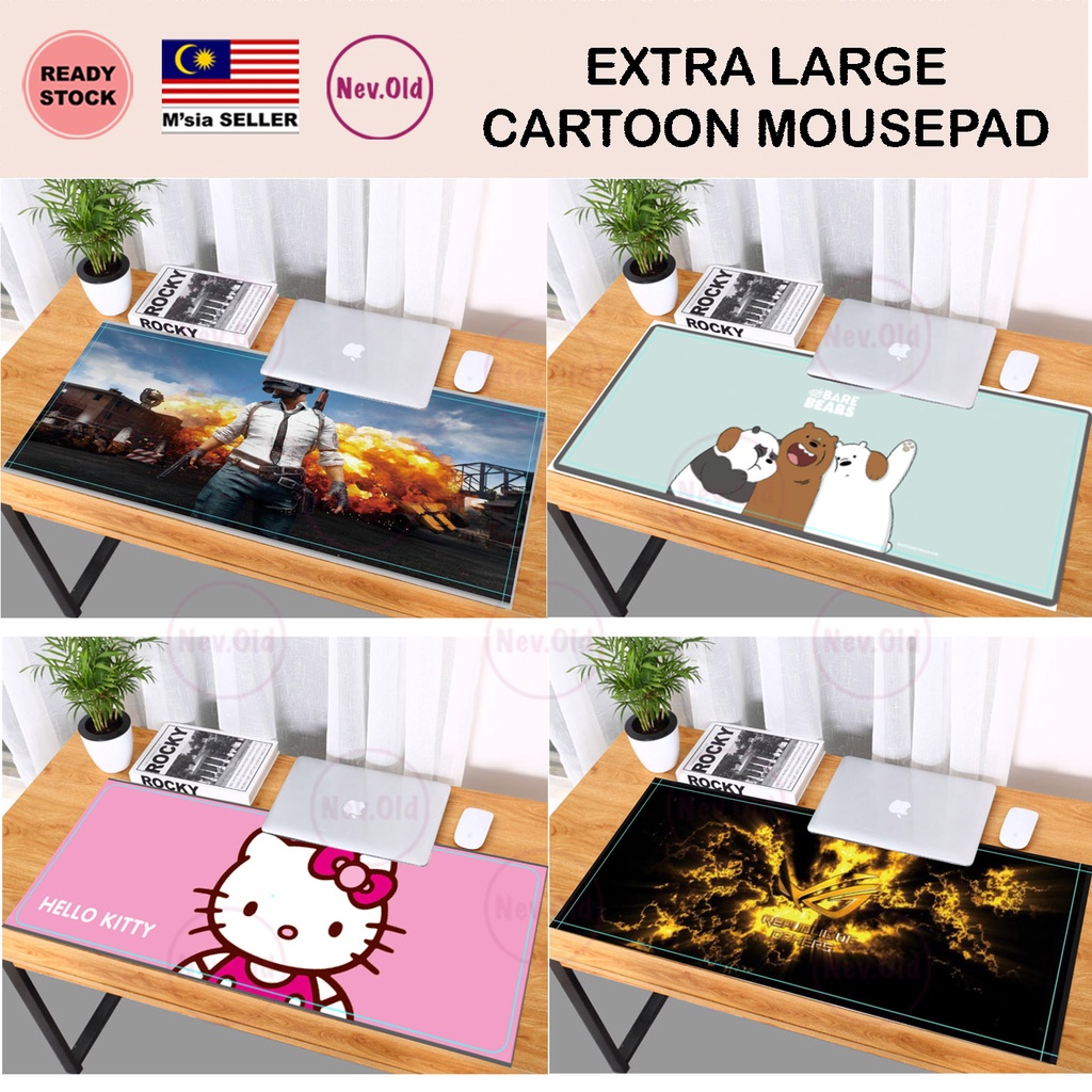 High Quality Cartoon Mousepads Graphic Mousepad Large Oversize Gaming ...