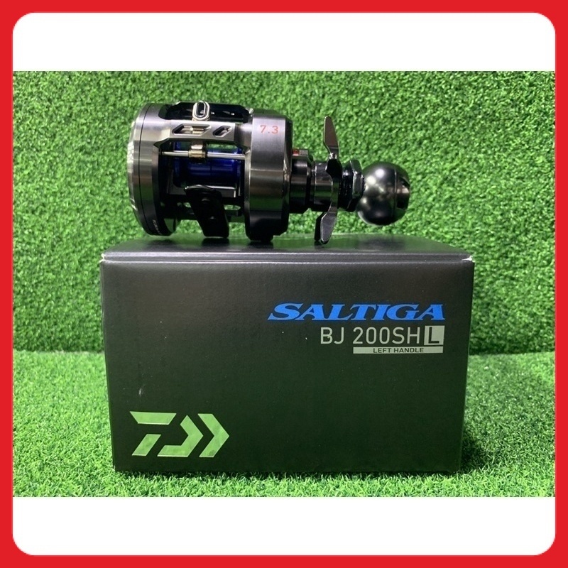 Daiwa Saltiga BJ 200SHL Round Casting Fishing Reel (Left Handed) | Shopee Malaysia