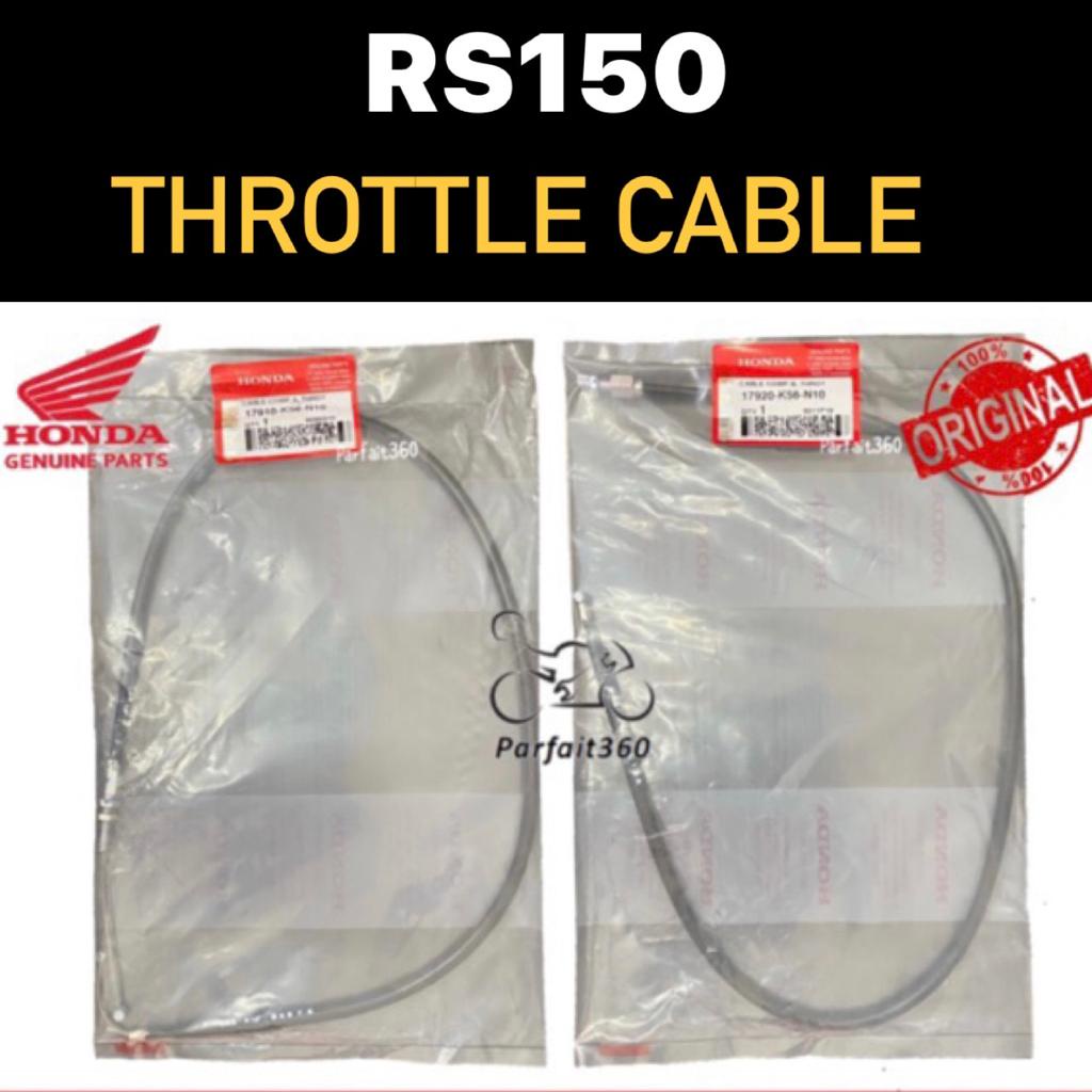 RS150 Original Honda Cable Throttle A & B RS150R RS 150 THROTLE CABEL ...