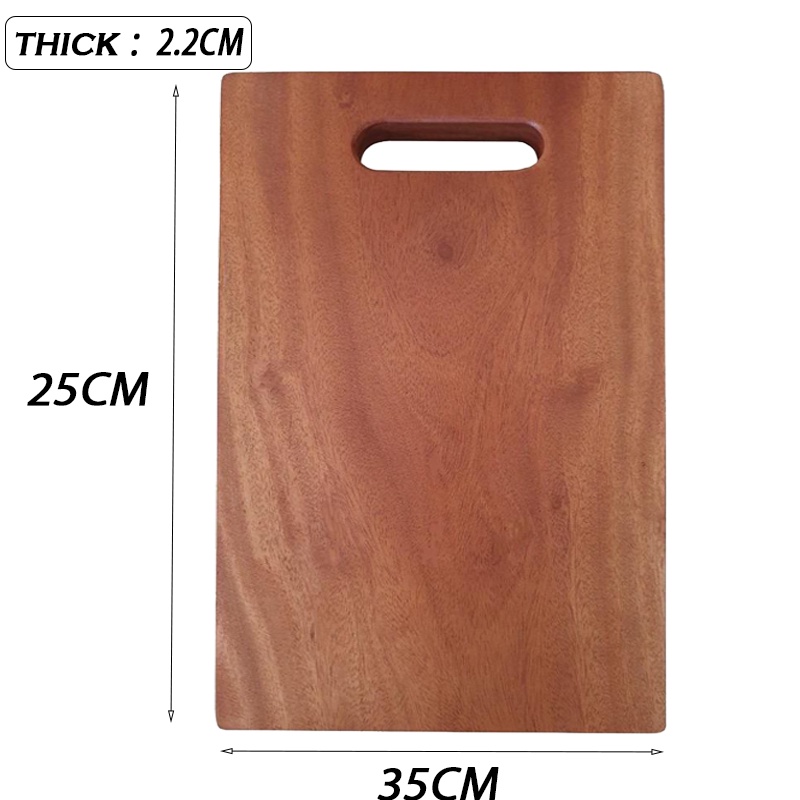 22mm Thick Rectangle Wooden Chopping Board | Cutting Board | Papan ...