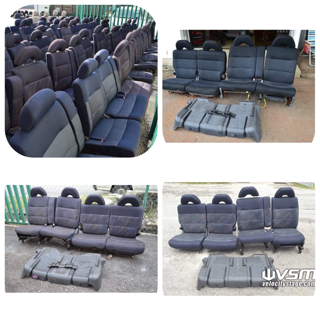 Perodua Kenari L9 Move Peanut RS Baldu Aero Seat Sambung Hitam Black ...
