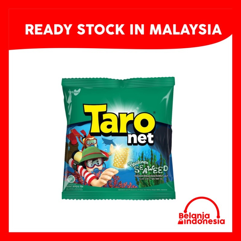 Taro Net Seaweed Flavor 65gr | Shopee Malaysia
