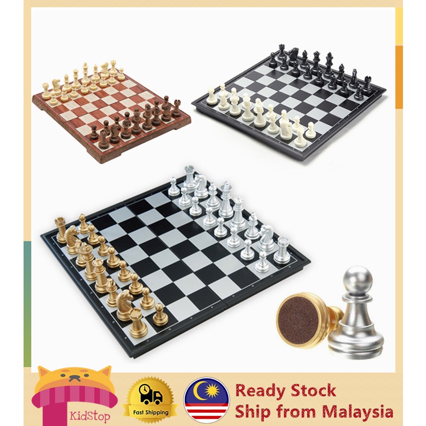 Magnetic Chess Foldable Chess Board Set International Chess Exclusive ...
