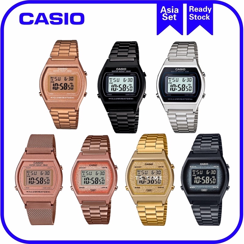 Vintage Glitter CASIO Ladies Watch B-640WC-5A / B640WGB-1B / B640WCG-5D ...