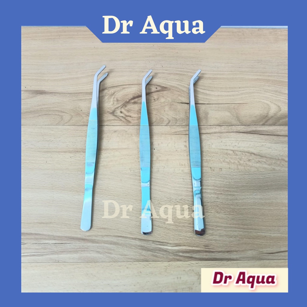 Reptile Feeding TWEEZER 20cm Bent Pengepit Makanan Scorpion Tarantula ...