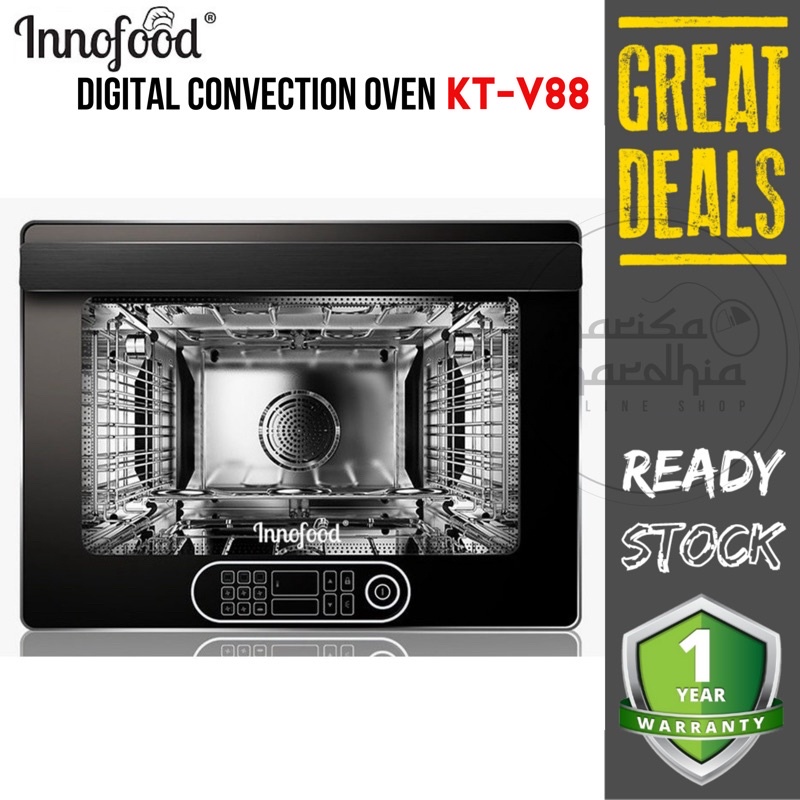 Innofood KT-V88 Digital Convection Oven (78Liter) | Shopee Malaysia