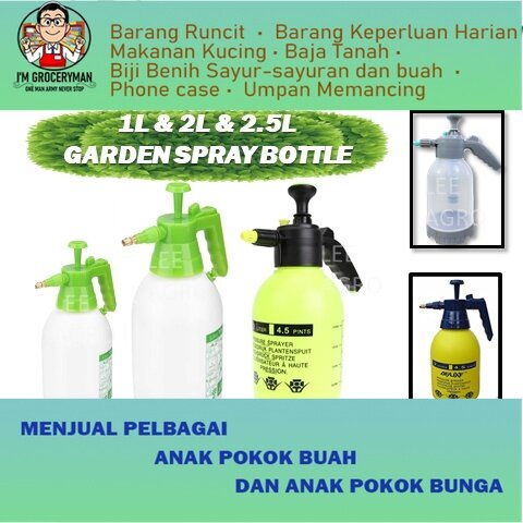BOTOL SPRAY BUNGA/SPRAY AIR /Penyembur Racun/ Penyemburan Baja/Water ...