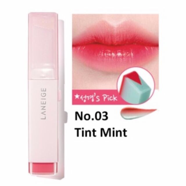 (Ready stock) Laneige 100% Authentic two tone lip bar | Shopee Malaysia