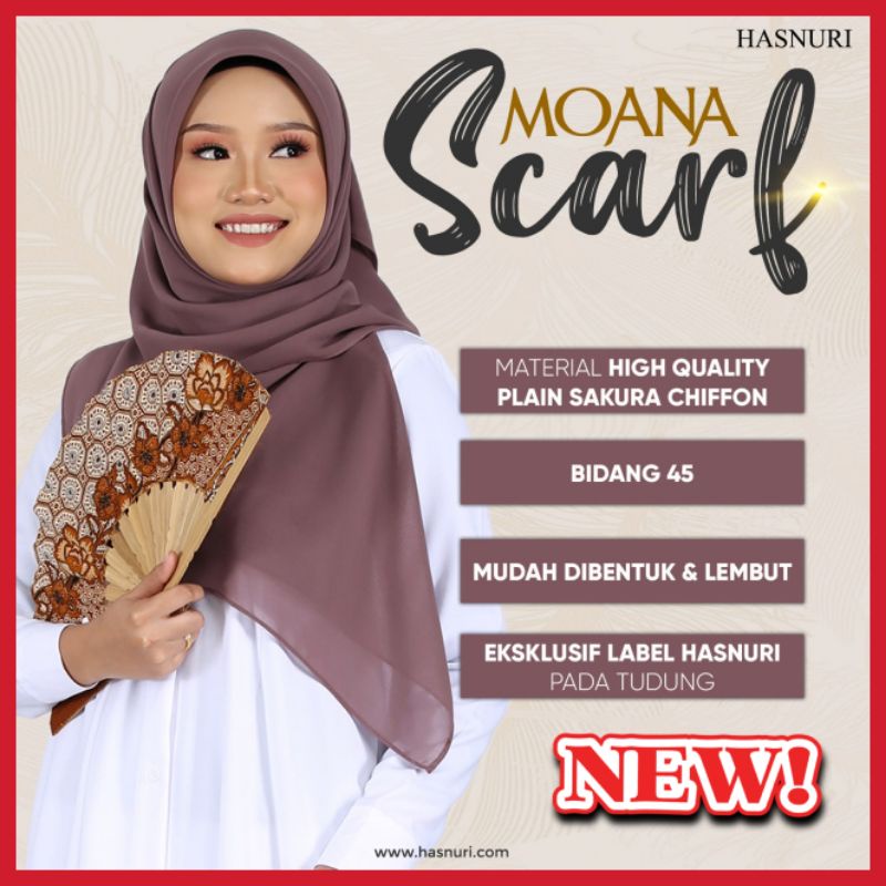 🇲🇾 SCARF COLLECTION * MOANA * DRESS RAYA VIRAL * CHIFFON * BIDANG 45 ...