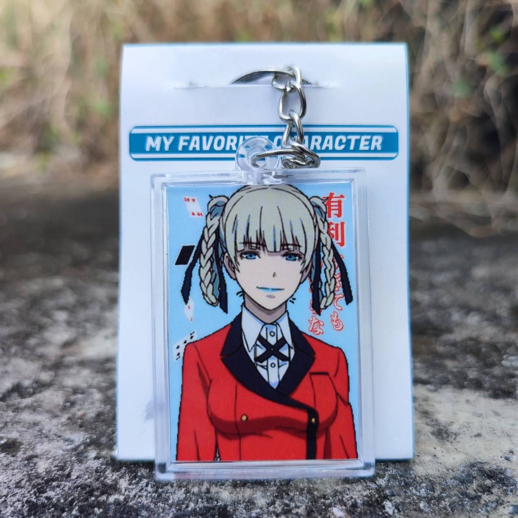 GANTUNGAN Kakegurui Anime Keychain - Jabami Yumeko Mary Ryouta Momobami ...