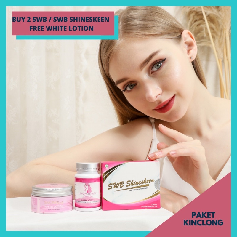 Snow white Savings Package+Shineskeen Capsule Whitening Booster Snow ...