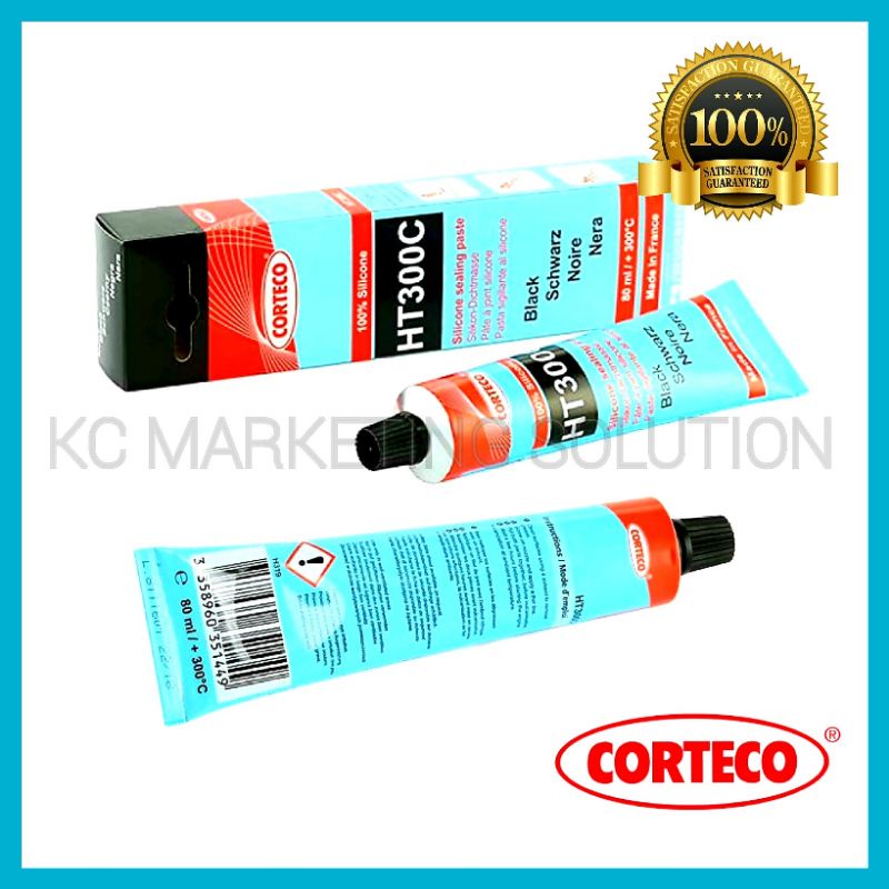 CORTECO HT300C 100% Silicone Sealing Paste 80ml | Shopee Malaysia