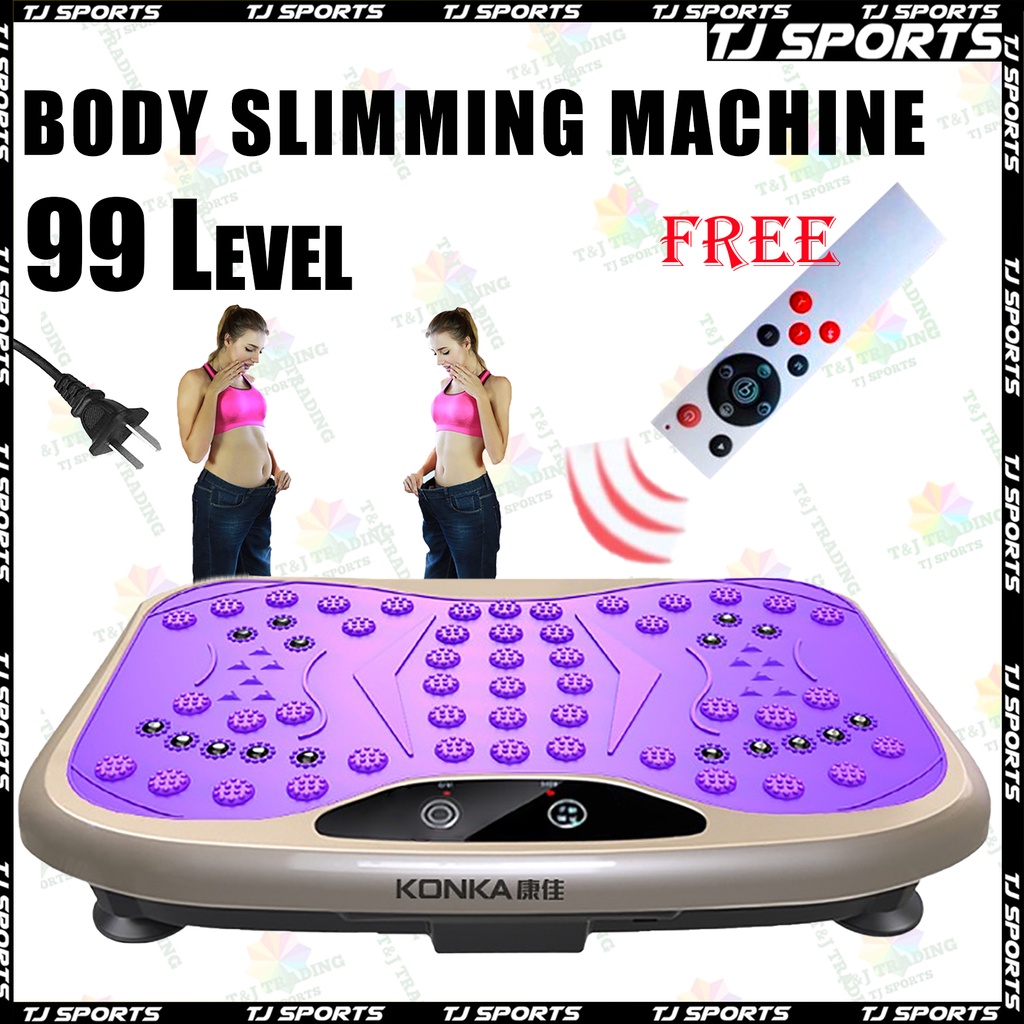 Body Slimming Machine Vibration Plate Fitness Machine / Easy Tone ...