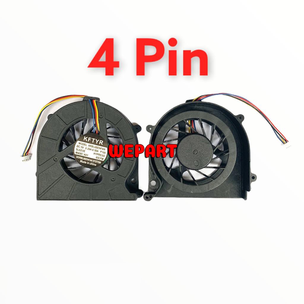 Cooling Fan Toshiba C600 C640 Laptop Fan 4 Pin 4pin Cable | Shopee Malaysia