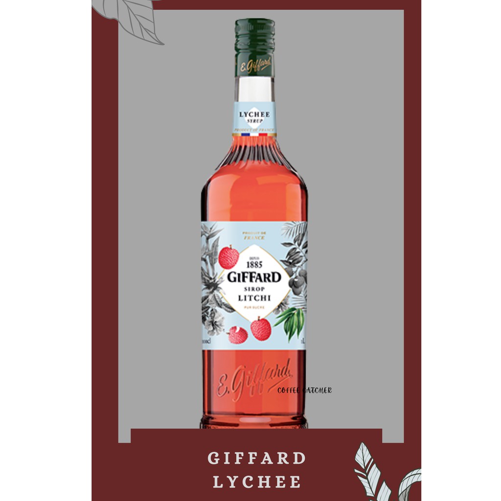 GIFFARD LYCHEE SYRUP - 1L | Shopee Malaysia