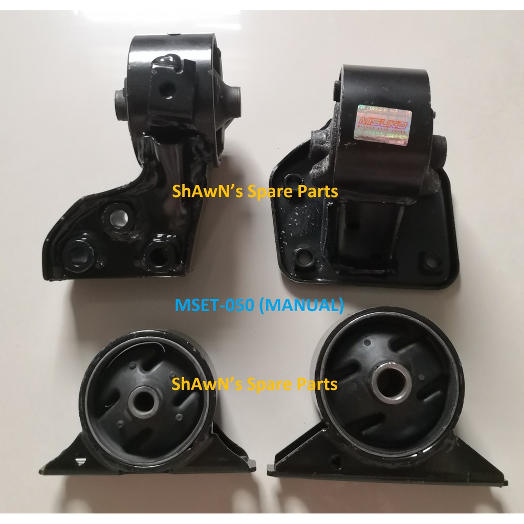 MISUKO Engine Mounting Set Proton Wira 1.3 1.5 Satria 1.3 1.5 ( MANUAL / AUTO ) > 3 Months Warranty