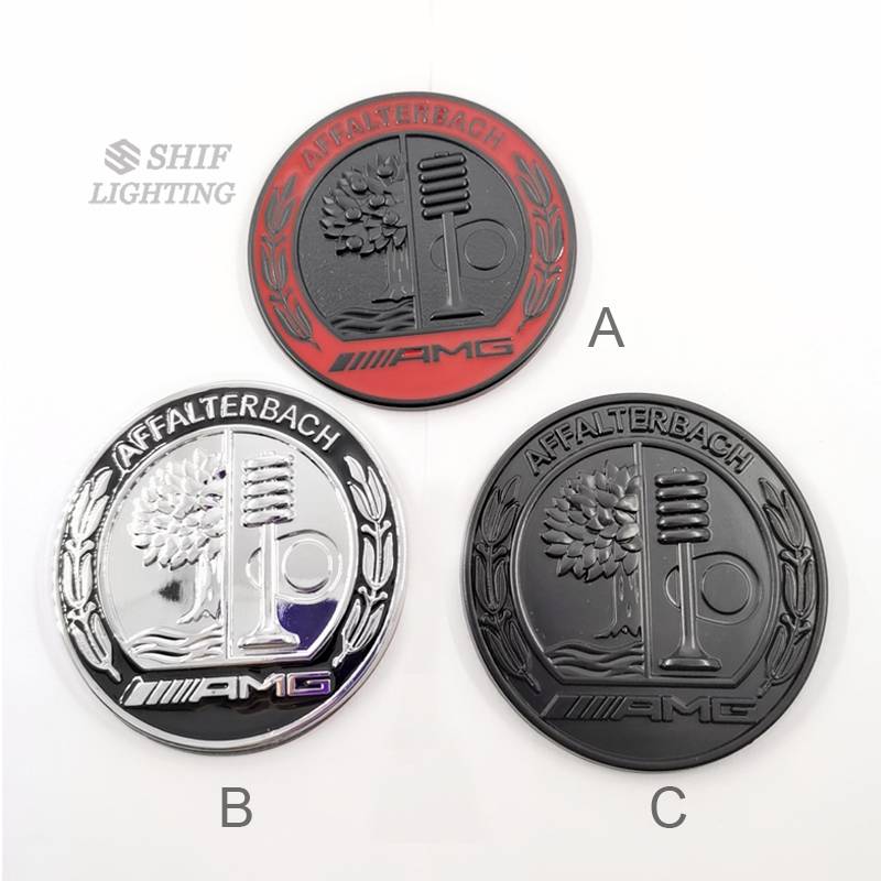 1 x Metal AMG Logo Apple Tree Car Auto Decorative Emblem Badge Sticker ...