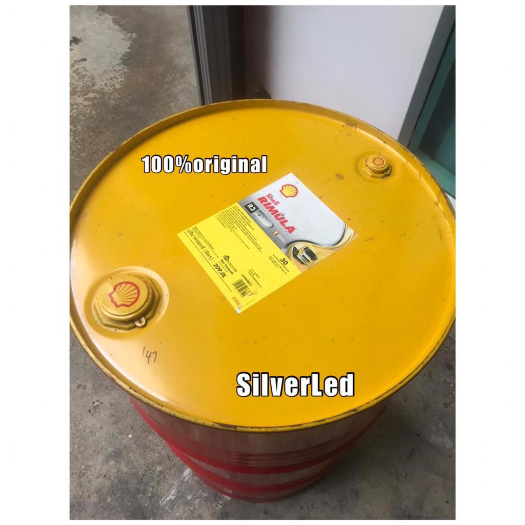 SHELL Rimula R3+ SAE 30 (CF/228.0) 209L | Shopee Malaysia