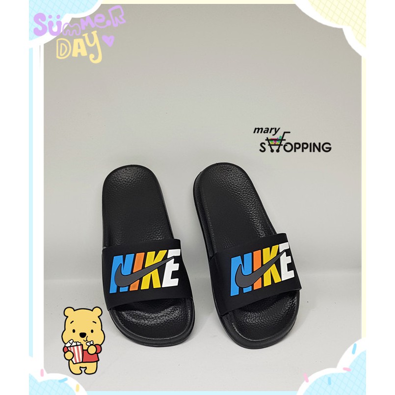 Mary- New Colorful Nike Kid Slide Sandal Kasut Selipar Budak | Shopee ...