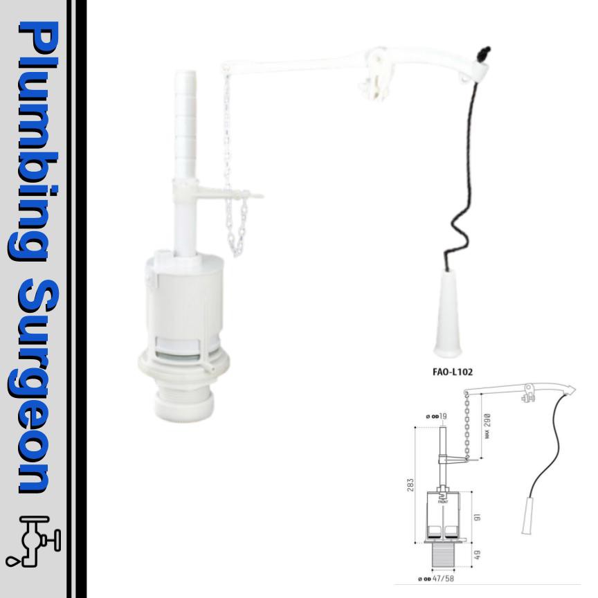 Cistern Set Kerusi Tandas Toilet Pump Valve Toilet Pump Flush Bathroom ...