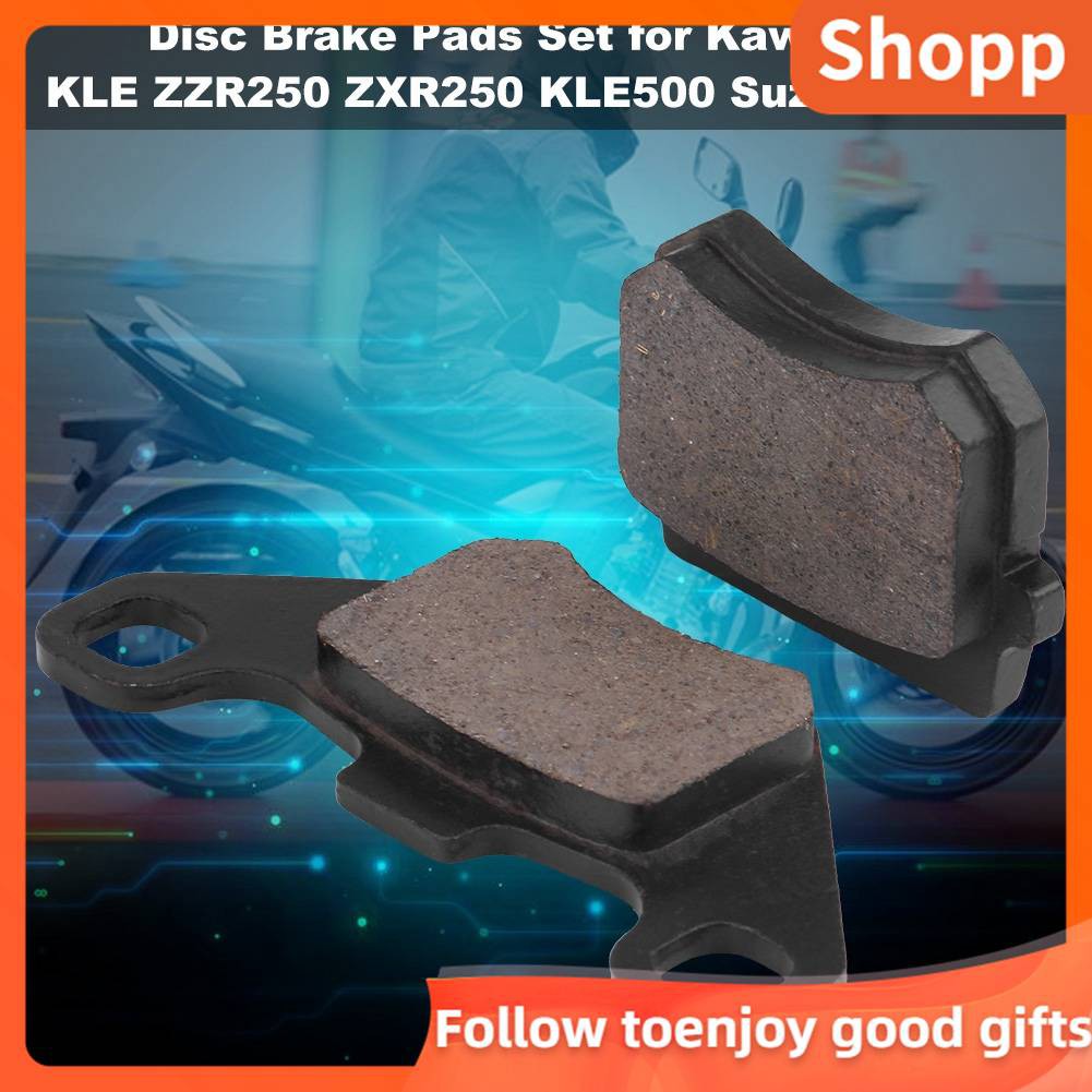 READY STOCK Motorcycle ATV Scooter Disc Brake Pads Set Kawasaki KLE ...