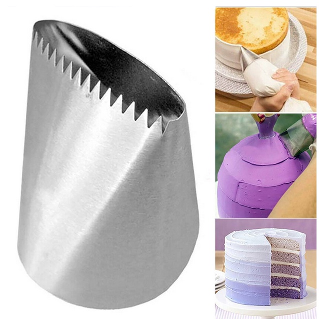 Nozzle: Extra large Icing nozzle : 200 for cake decorating using ...