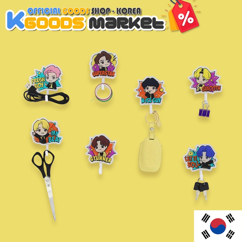 BTS TinyTAN Butter ACRYLIC HOOK Nara Home Deco Official Goods | Shopee Malaysia