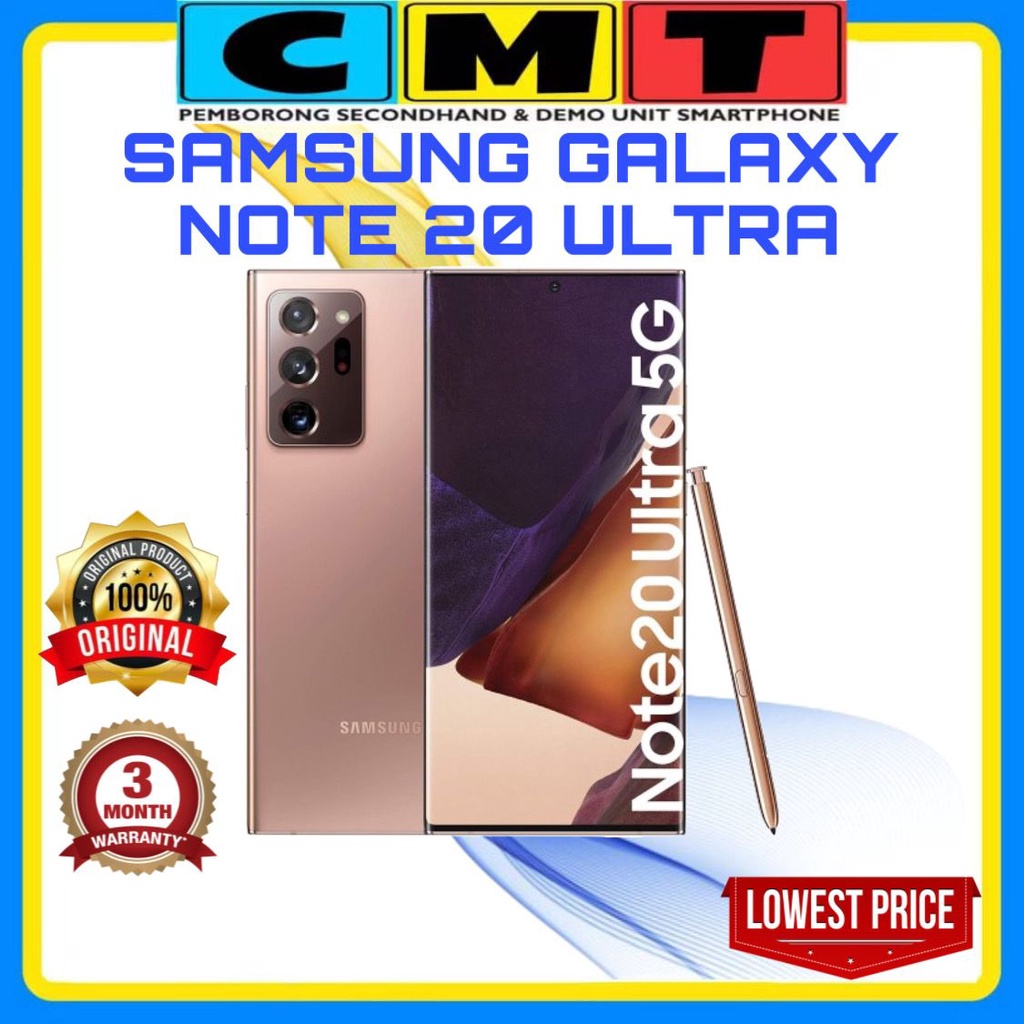 [READY STOCK] SAMSUNG GALAXY NOTE 20 ULTRA [5G](Japan/USA/Korea Used ...
